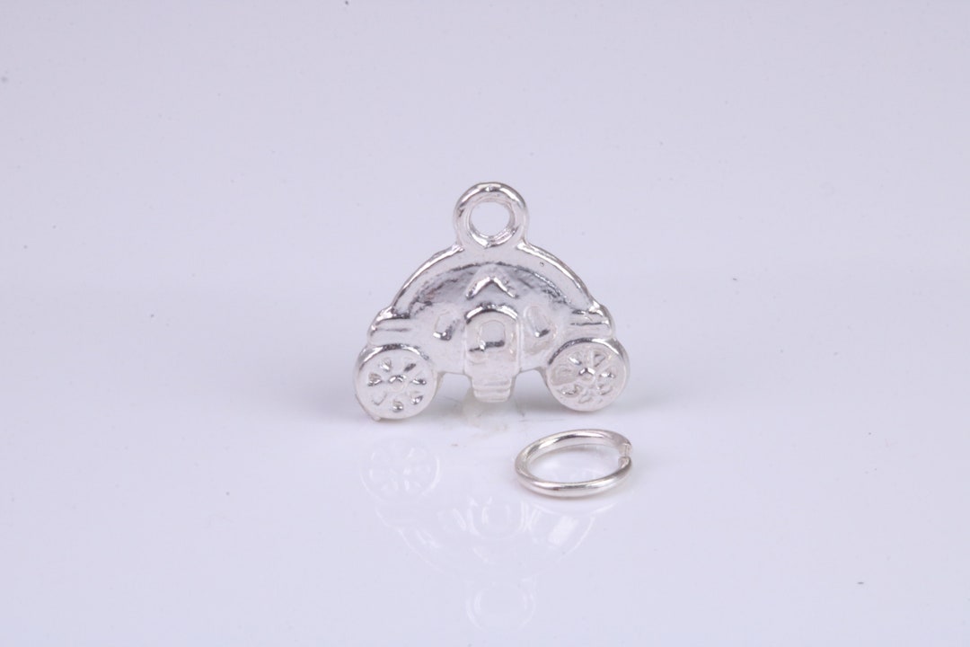 Princess Carriage Charm, Traditional Charm, Made From Solid 925 Grade ...