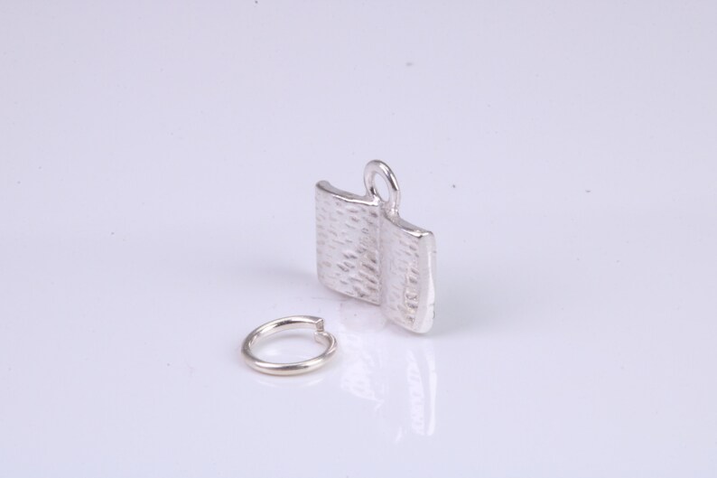 Book Charm, Traditional Charm, Made From Solid 925 Grade Sterling ...