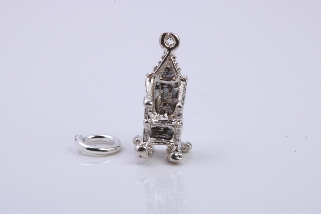 Throne Charm, Traditional Charm, Made From Solid 925 Grade Sterling ...