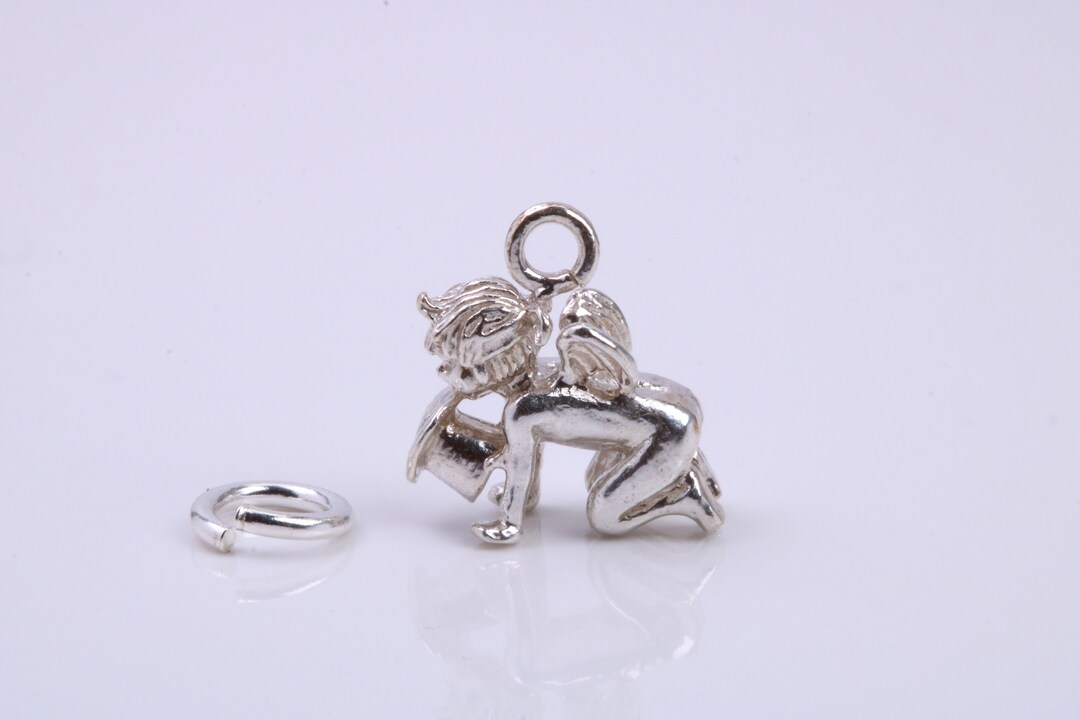 Cupid Charm, Traditional Charm, Made From Solid 925 Grade Sterling ...