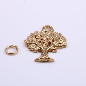 Tree of Life Charm, Traditional Charm, Made From Solid 9ct Yellow Gold ...