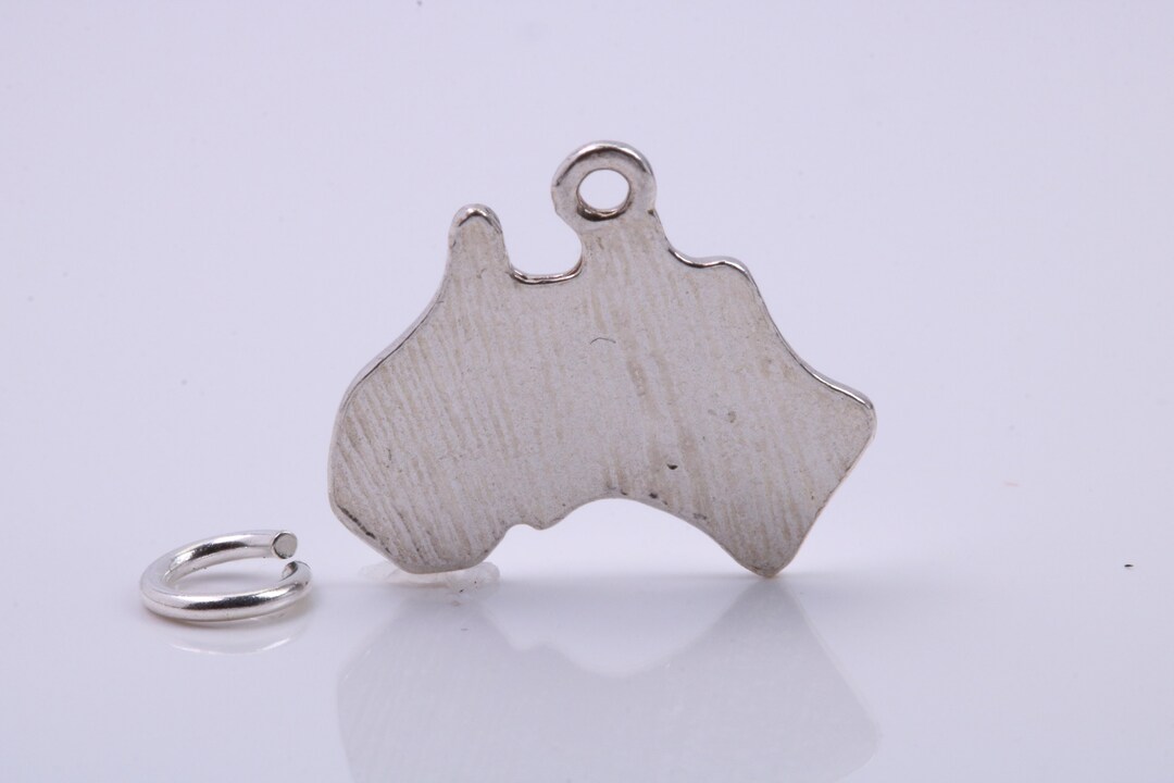 Australia Charm, Traditional Charm, Made From Solid 925 Grade Sterling ...
