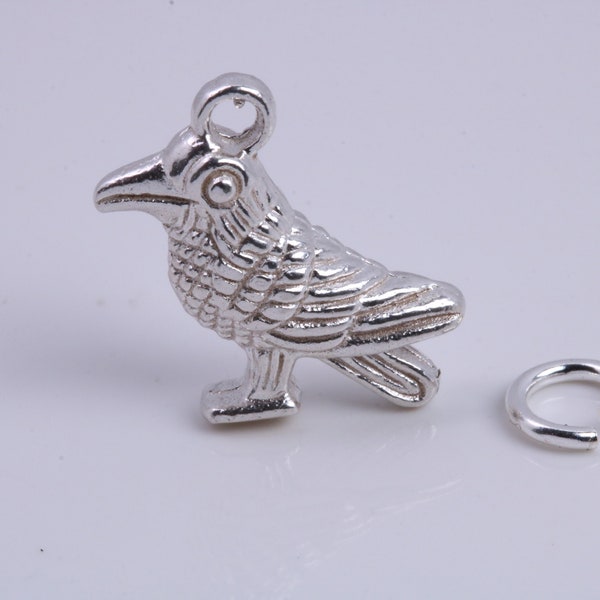 Raven Charm - Etsy