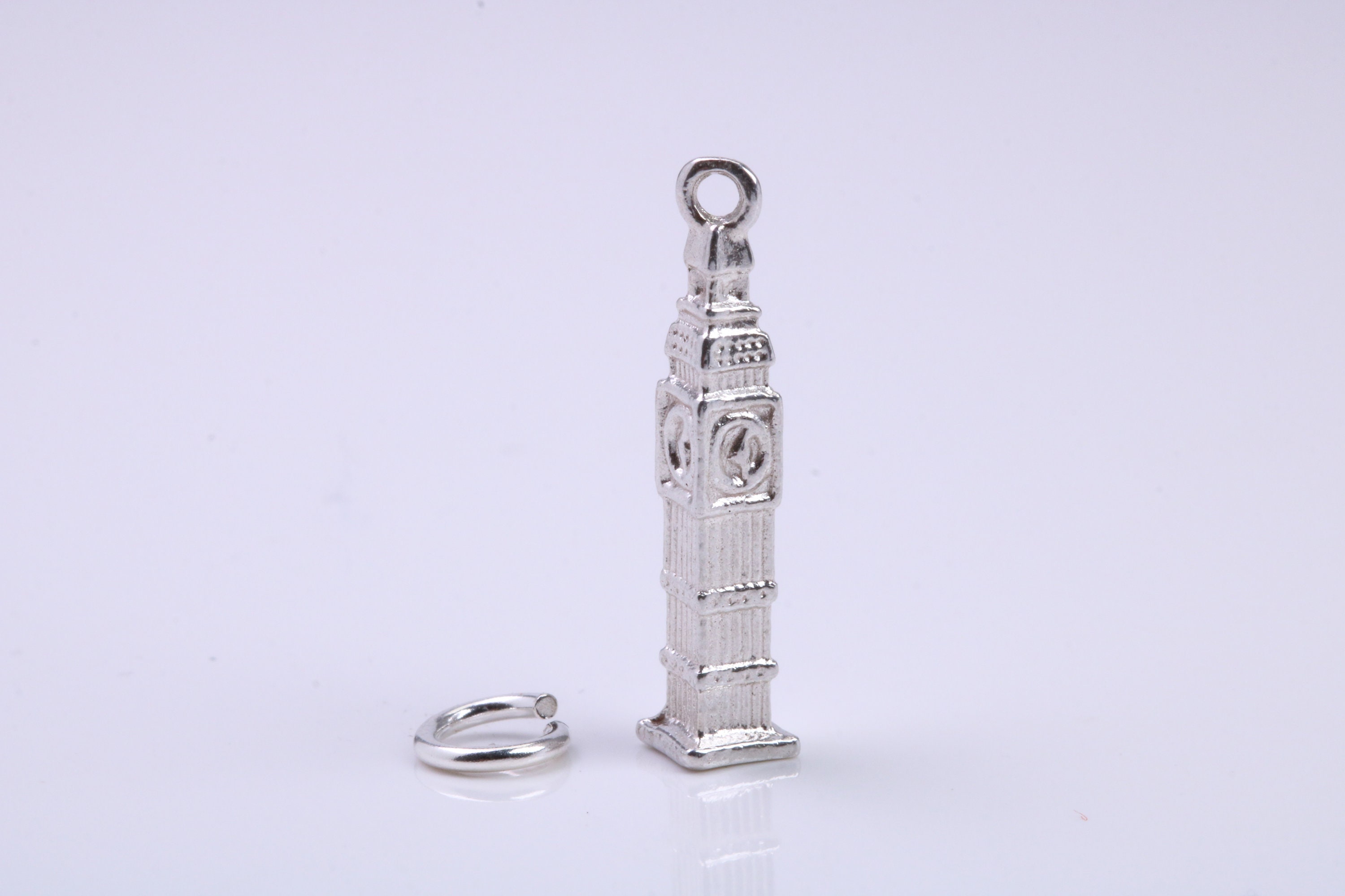 Iconic London Big Ben Charm Traditional Charm Made From - Etsy