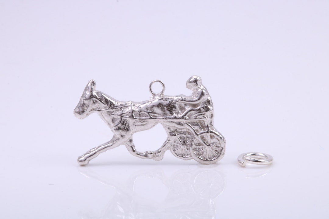 Chariot Charm, Traditional Charm, Made From Solid 925 Grade Sterling ...