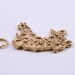 Map of Cymru Charm, Traditional Charm, Made From Solid 9ct Yellow Gold ...