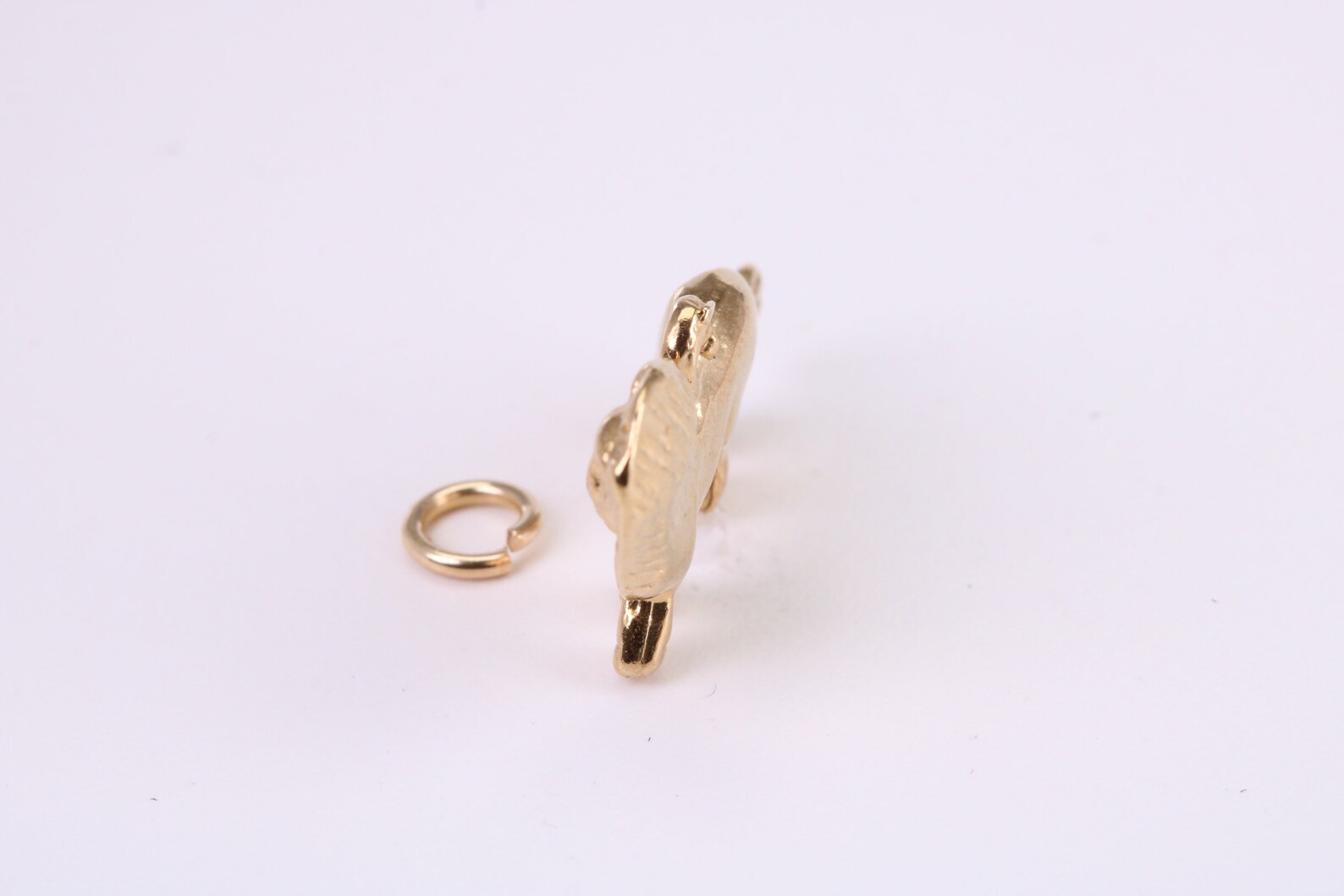 Lion Charm, Traditional Charm, Made From Solid Yellow Gold, British ...