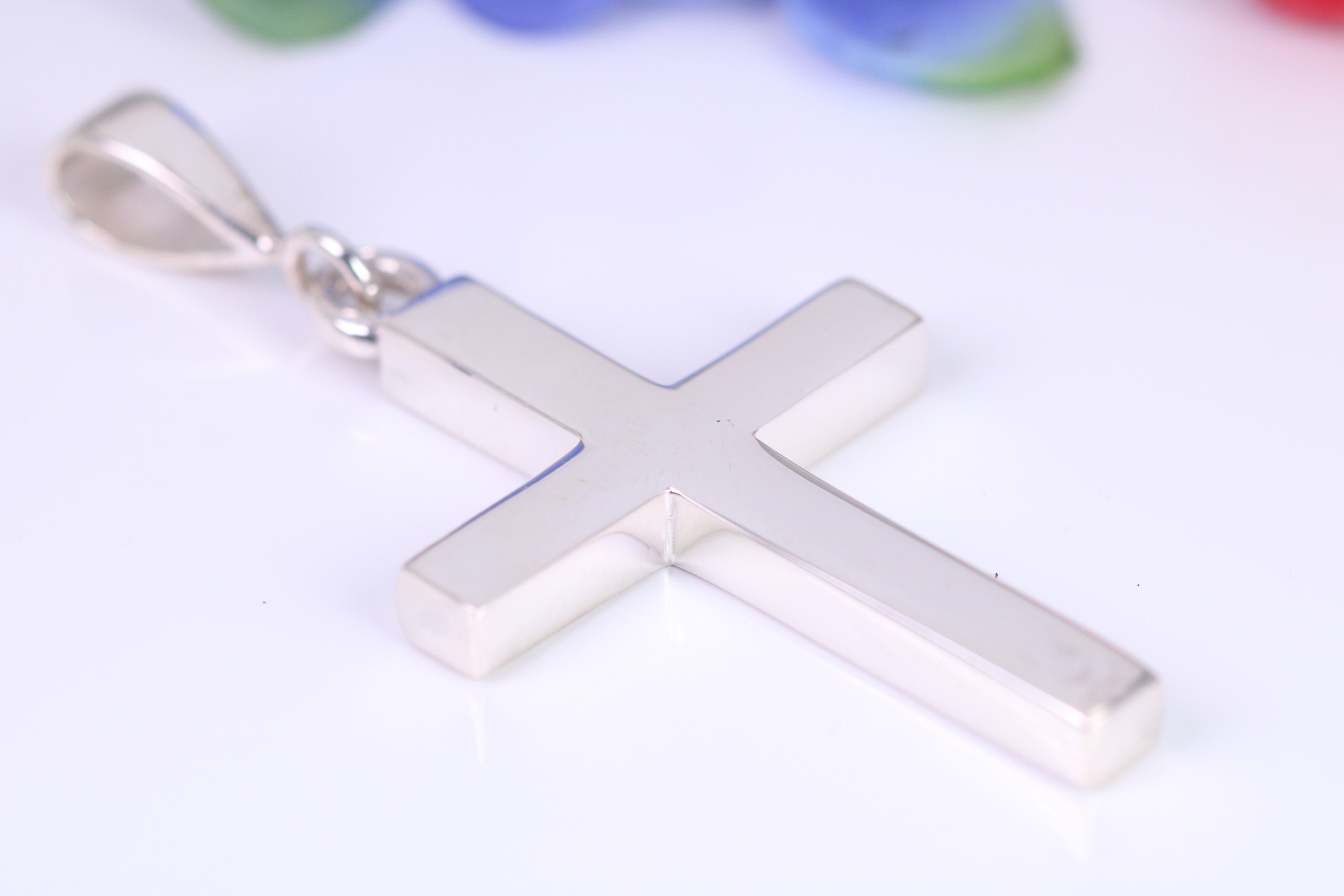 Very Large 65 Mm Long Chunky Cross, High Polished Finish, Made From ...