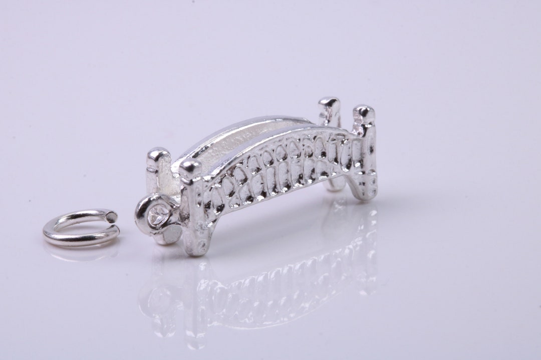Bridge Charm, Traditional Charm, Made From Solid 925 Grade Sterling ...