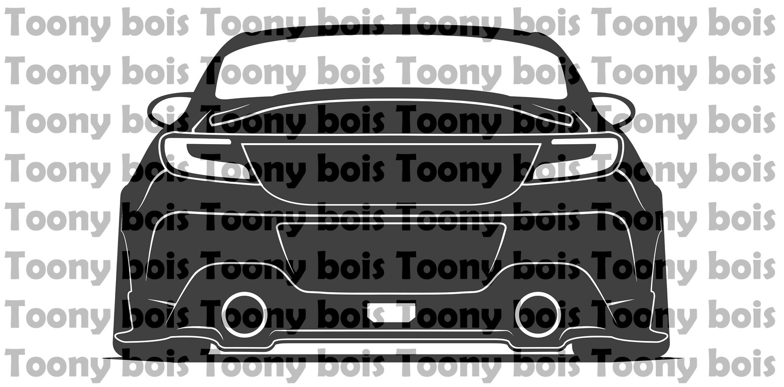 JDM Subie 22 BRZ SVG - Widebody Race Car Design for Vinyl Cutting ...