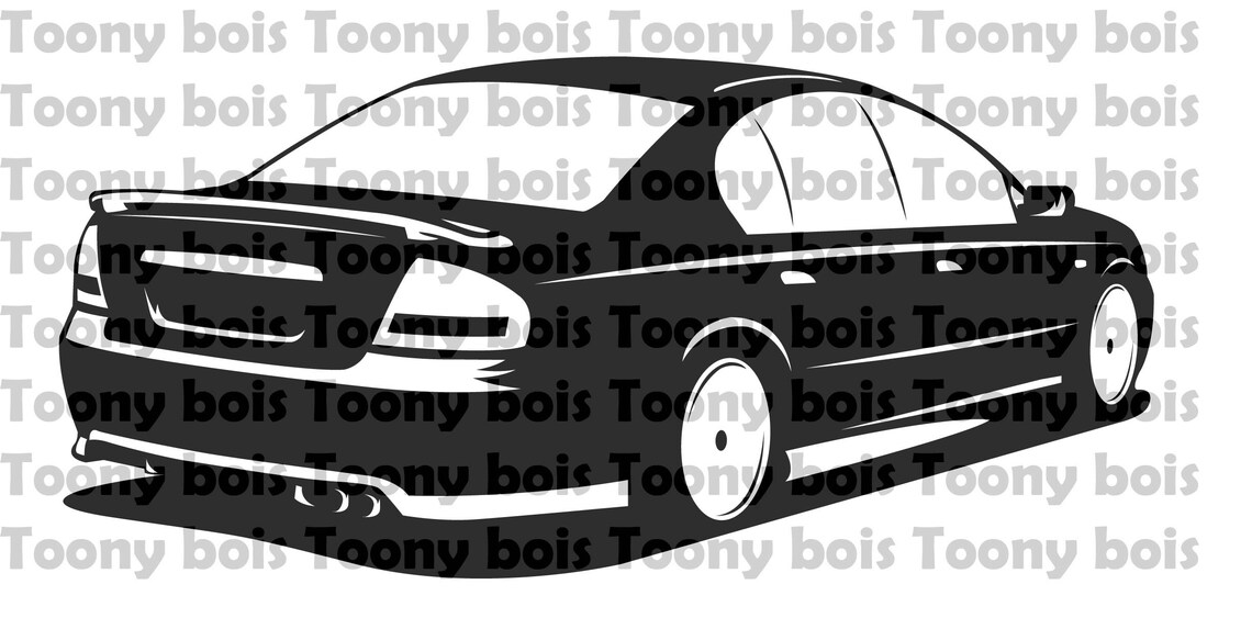 BA Falcon SVG File - Ford Falcon Design for Vinyl Cutting Decals ...