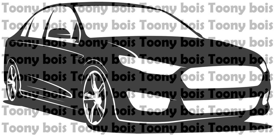 FGX Falcon SVG File - Ford Falcon Design for Vinyl Cutting Decals ...