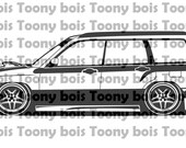 JDM Subie SVG Subaru GT Forester Race Car Design for Vinyl - Etsy