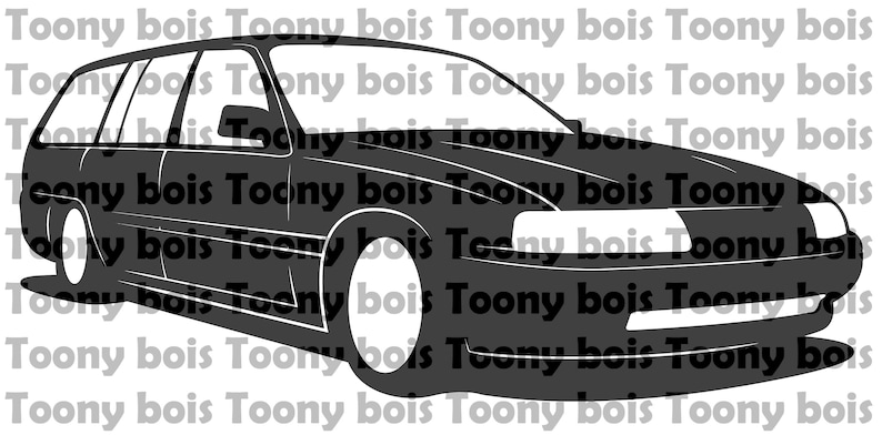 1991 VN Holden Commodore Wagon SVG for Vinyl Cutting - Stickers, Decals ...