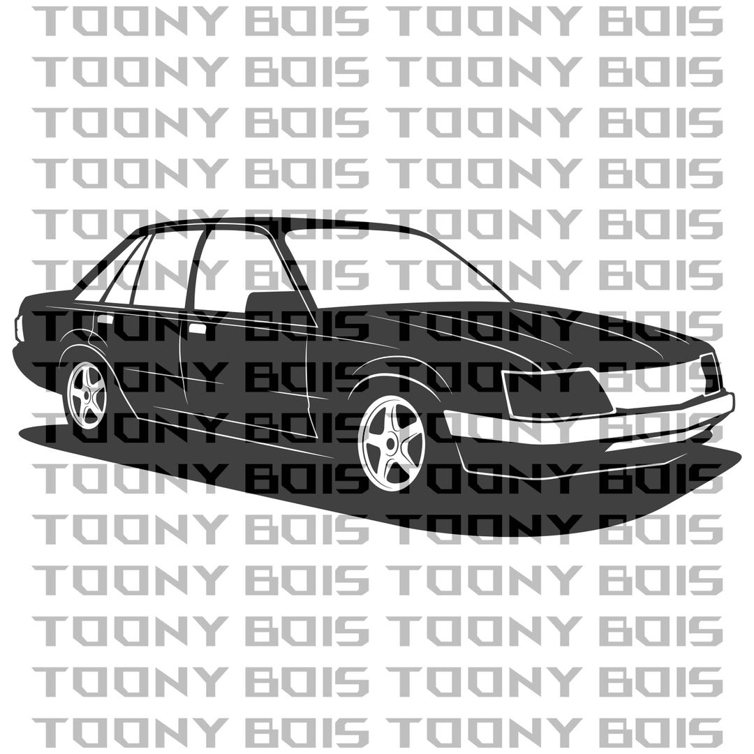 1983 Holden VK Commodore SVG for Vinyl Cutting - Stickers, Decals, T ...