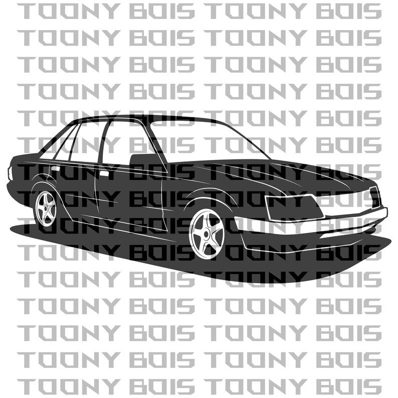 1983 Holden VK Commodore SVG for Vinyl Cutting - Stickers, Decals, T ...