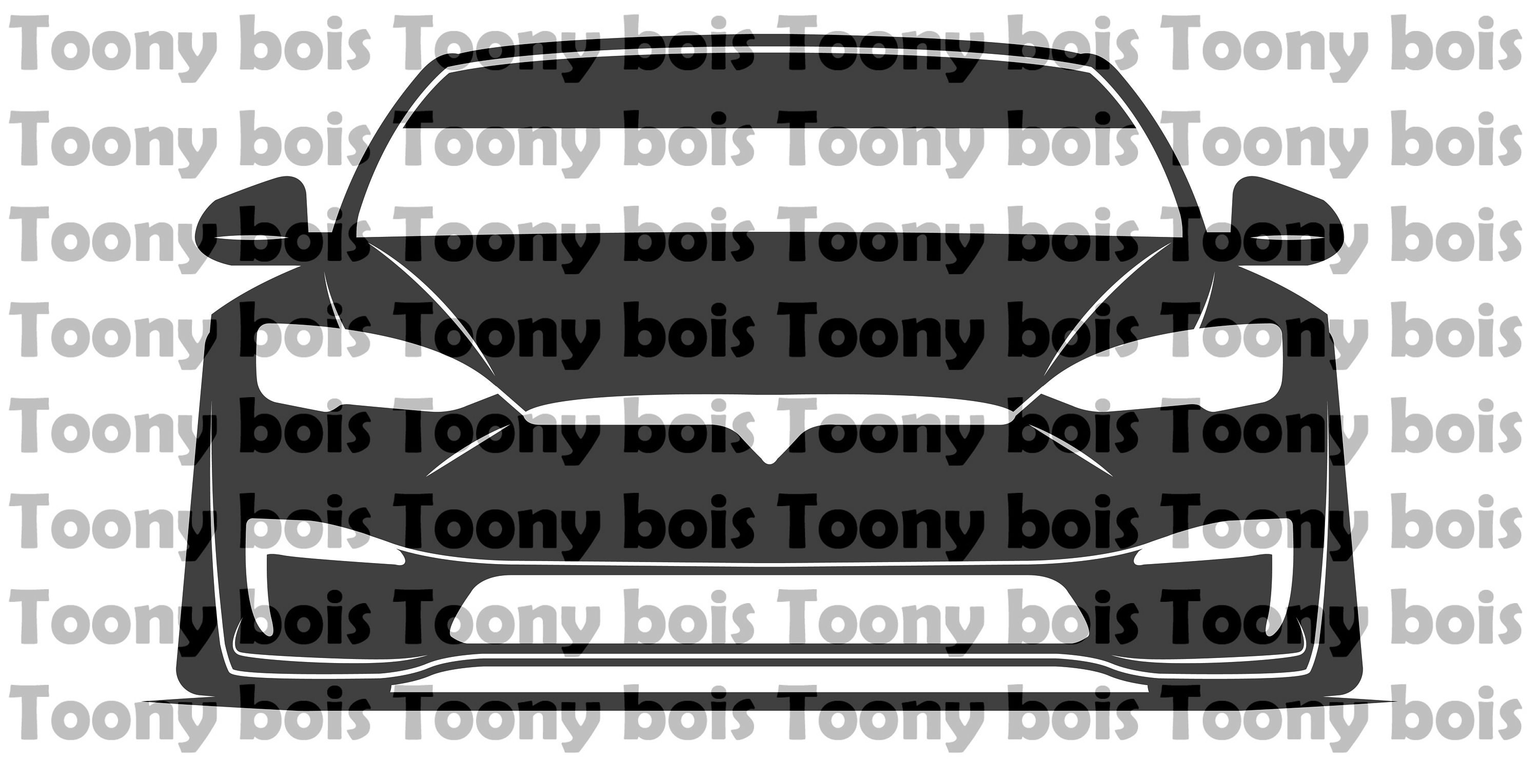 Tesla Model S SVG for Vinyl Cutting Stickers, Decals, T-shirt & Hoodie ...