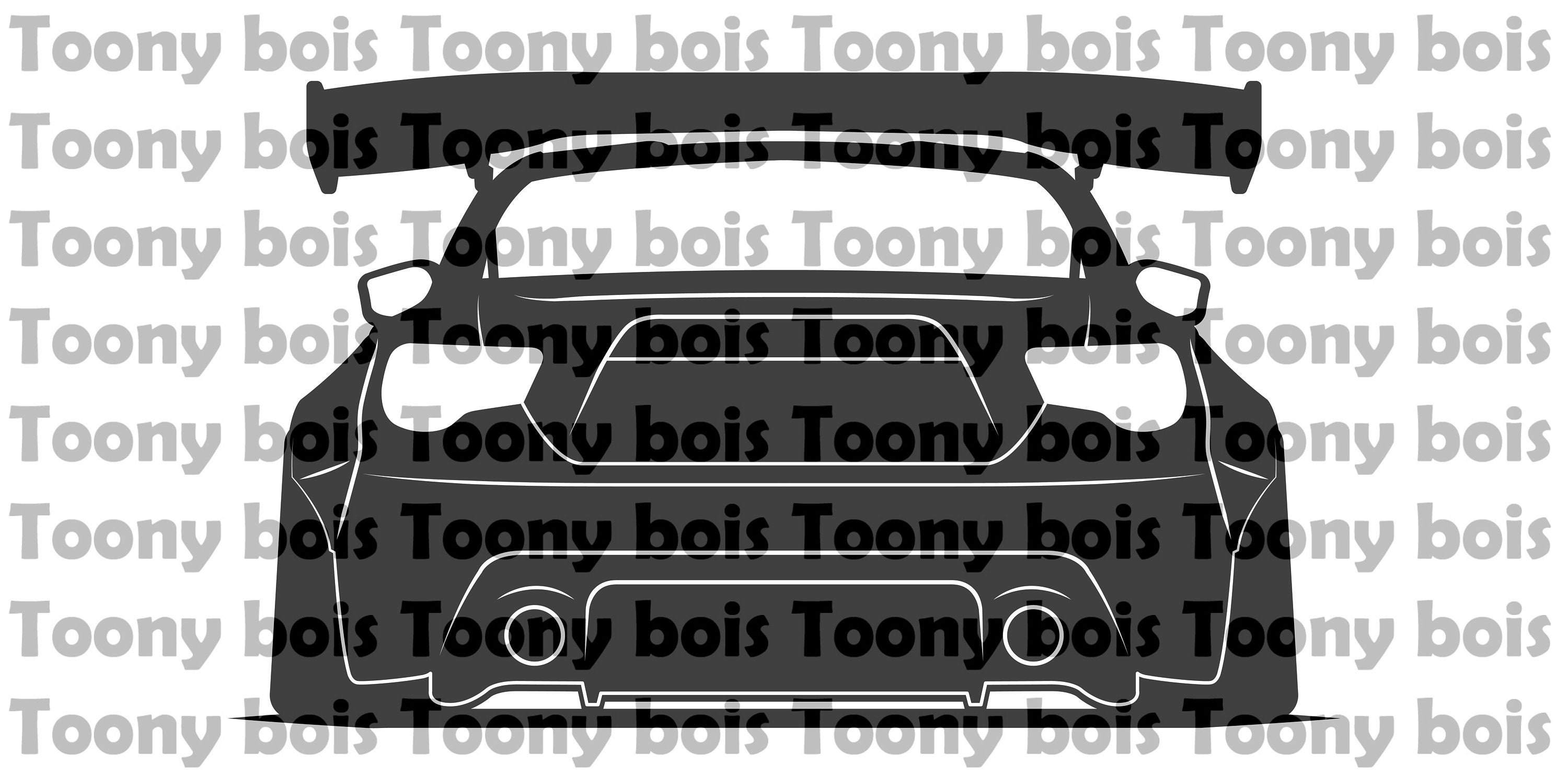 86 FRS BRZ SVG - Widebody Subaru Race Car Design for Vinyl Cutting ...