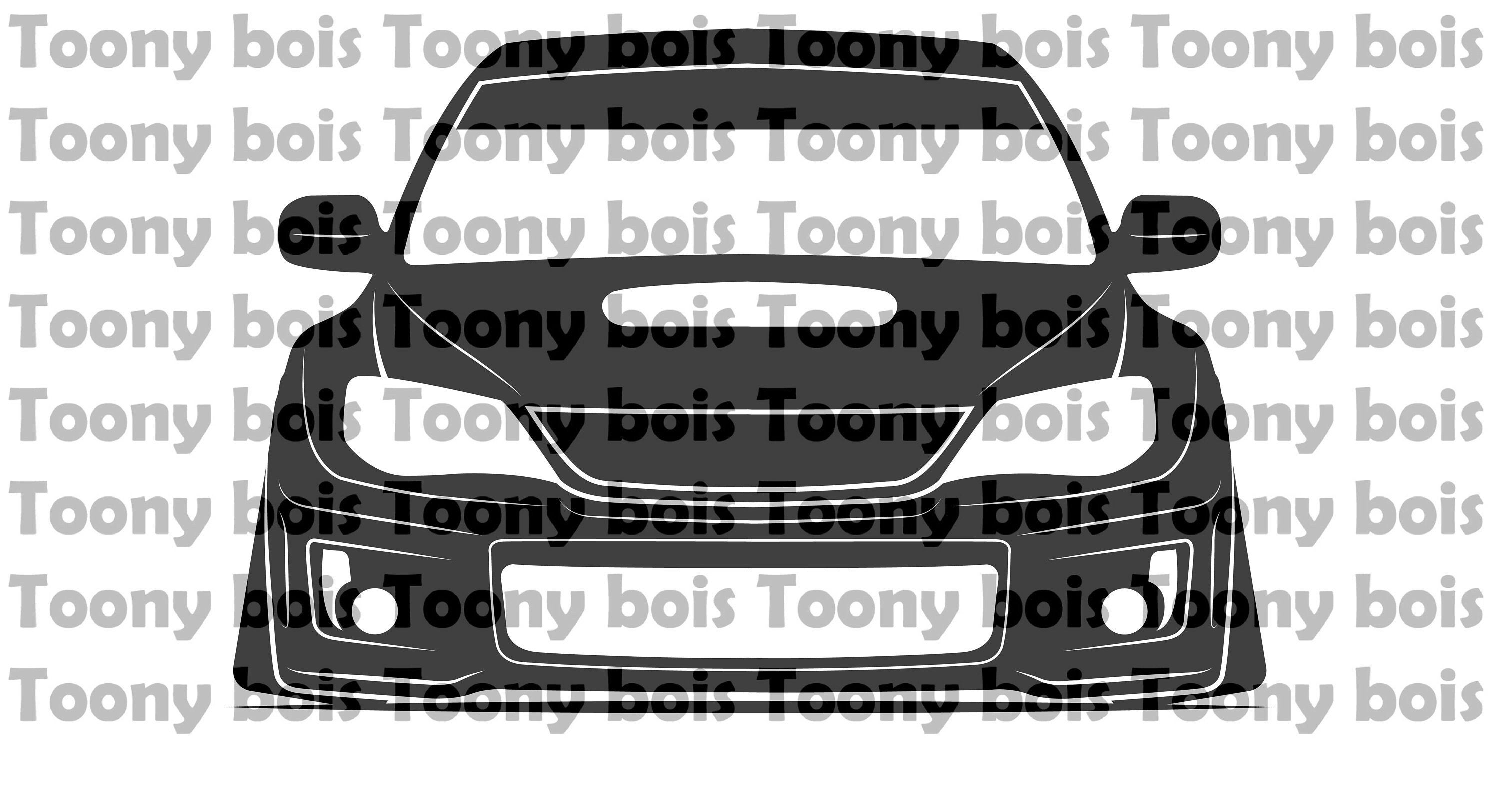 JDM Subie STI SVG - Subaru Wrx Sti Race Car Design for Vinyl Cutting ...