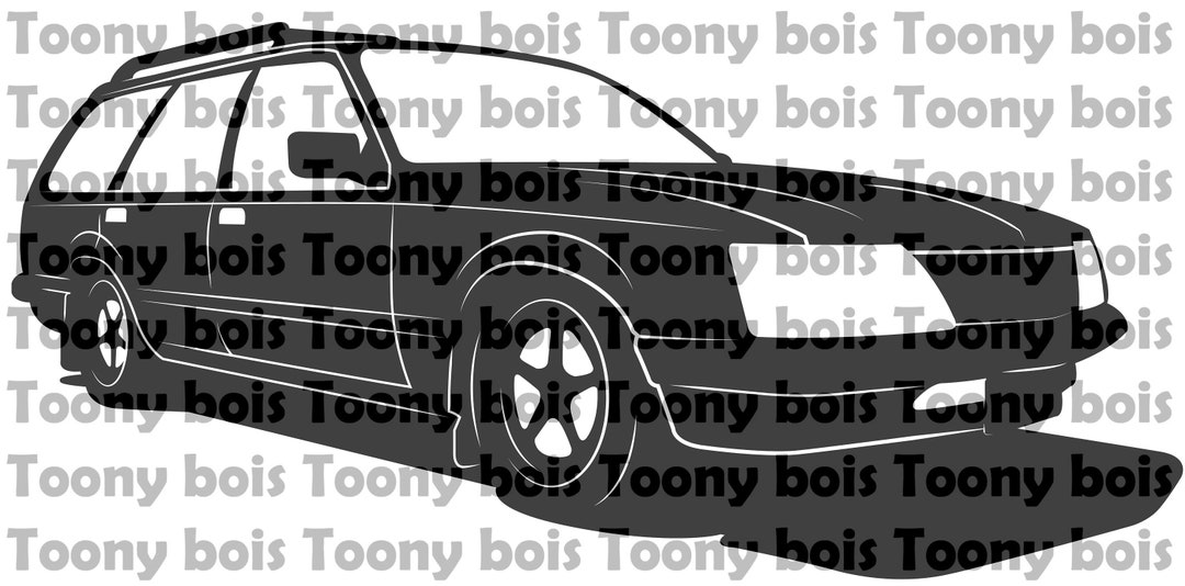 1982 VH Wagon SVG File - Holden Commodore Design for Vinyl Cutting ...