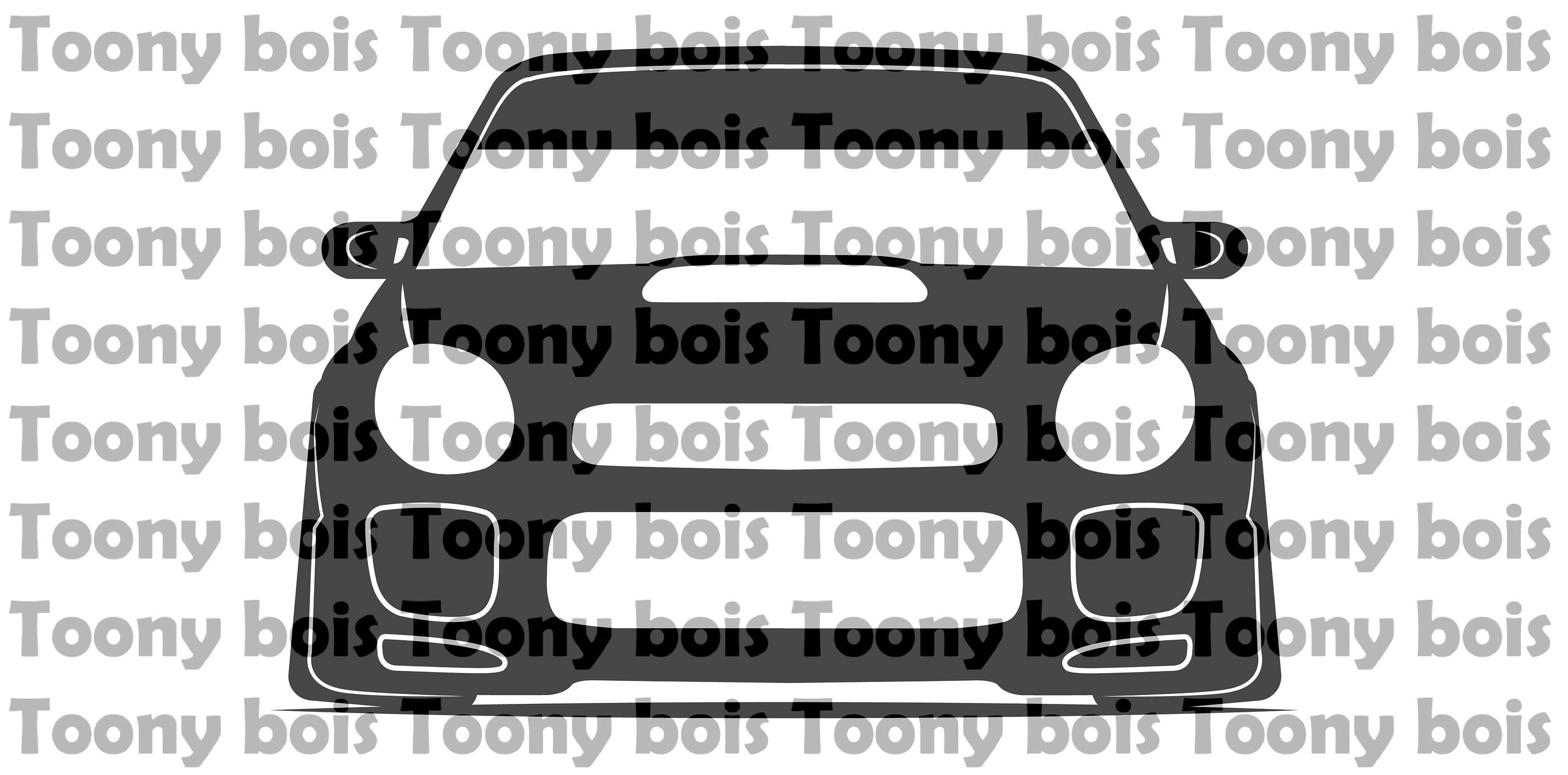 JDM Subie WRX SVG - Subaru Wrx Bug Eye Race Car Design for Vinyl ...