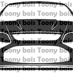 FGGT Falcon SVG File - Ford FPV Design W/variant for Vinyl Cutting ...