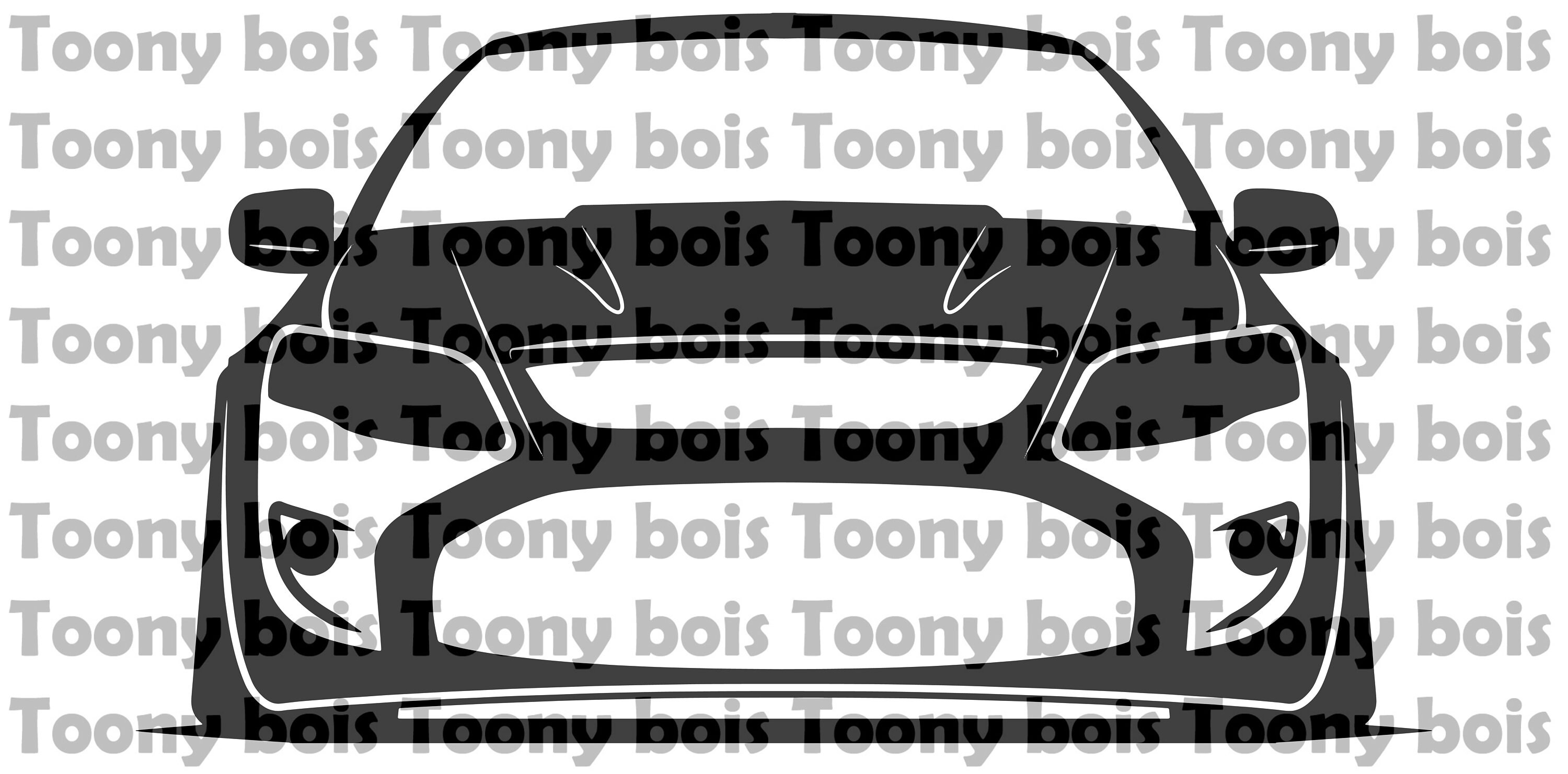 FGGT Falcon SVG File - Ford FPV Design W/variant for Vinyl Cutting ...