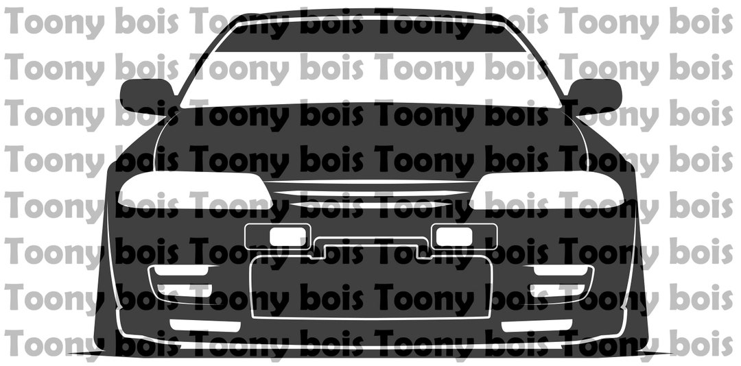 JDM GTR SVG File - Stanced Nissan R32 Design for Vinyl Cutting Decals ...