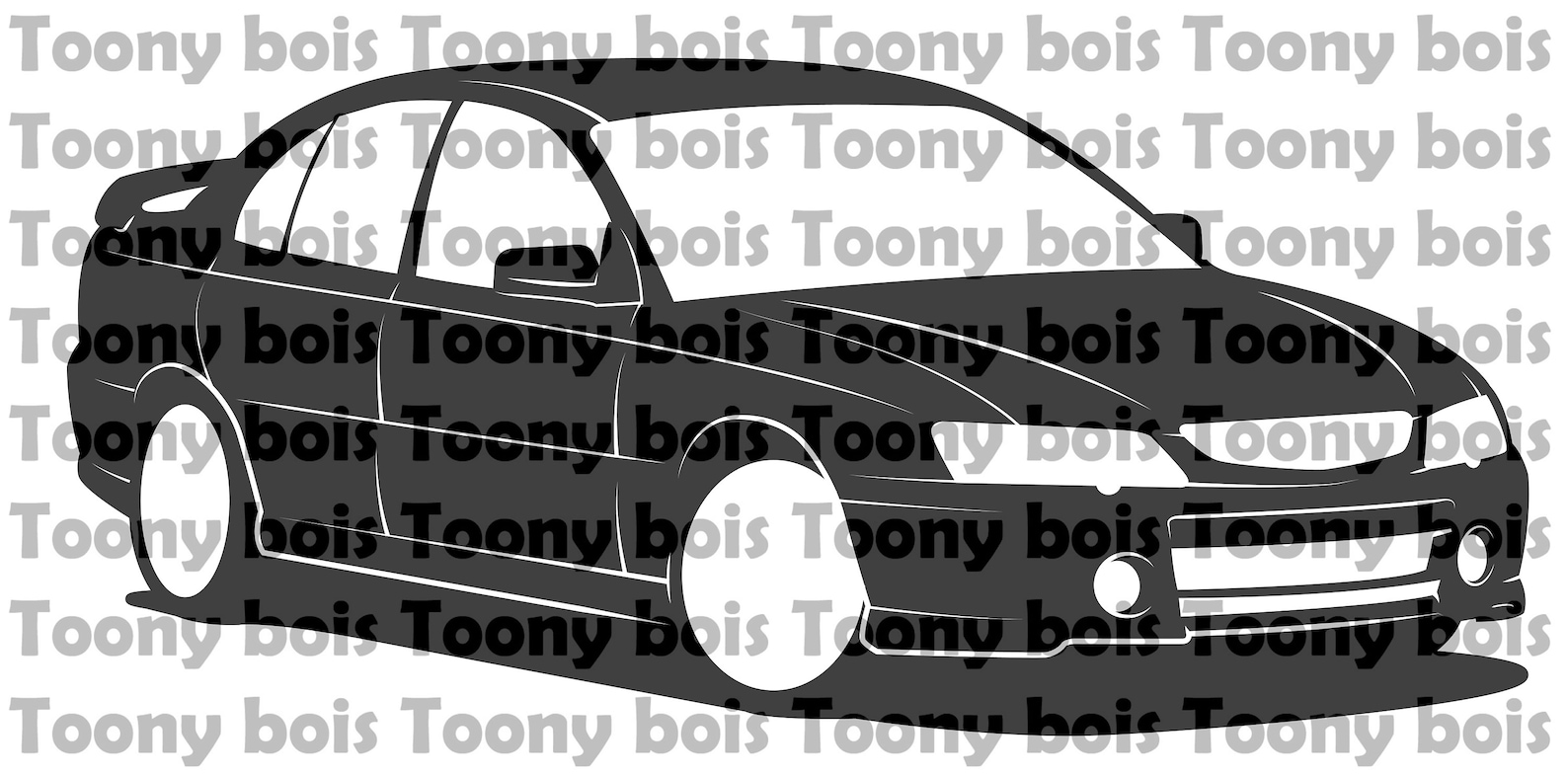 2003 Holden Commodore VY Spac SVG for Vinyl Cutting - Stickers, Decals ...