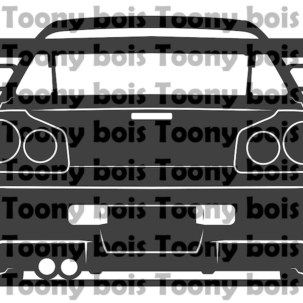 Nissan Skyline R34 Sticker - Etsy