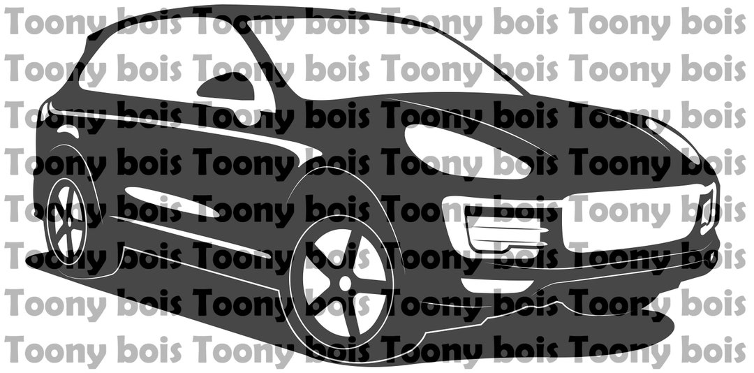 2016 Porche Cayenne SVG for Vinyl Cutting - Stickers, Decals, T-shirt ...