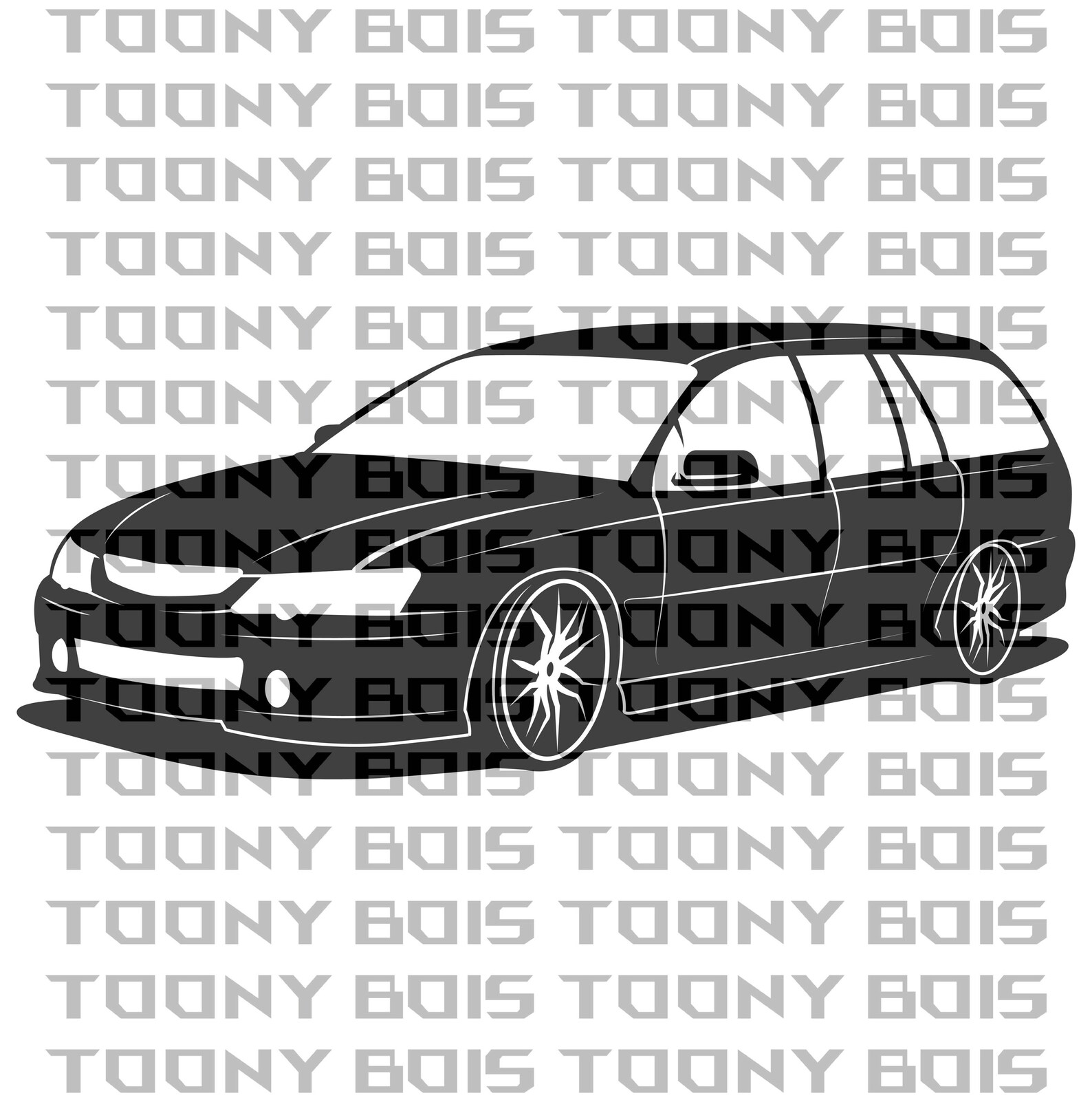 2003 Holden Commodore VY Wagon SVG for Vinyl Cutting - Stickers, Decals ...