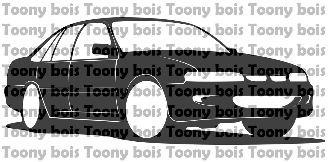 1996 VS Holden Commodore SVG for Vinyl Cutting - Stickers, Decals, T ...