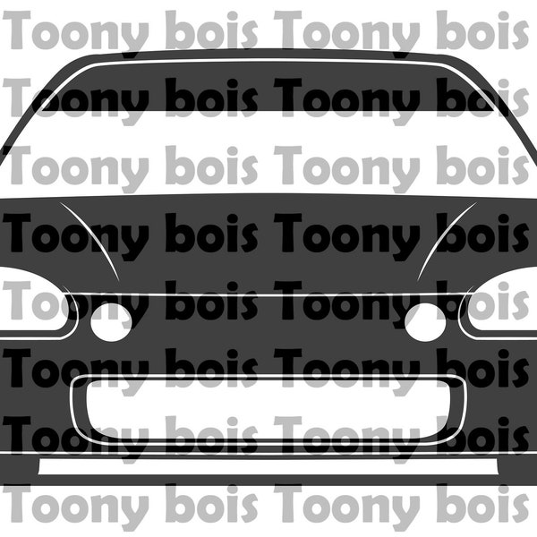 Honda Del Sol Svg - Etsy