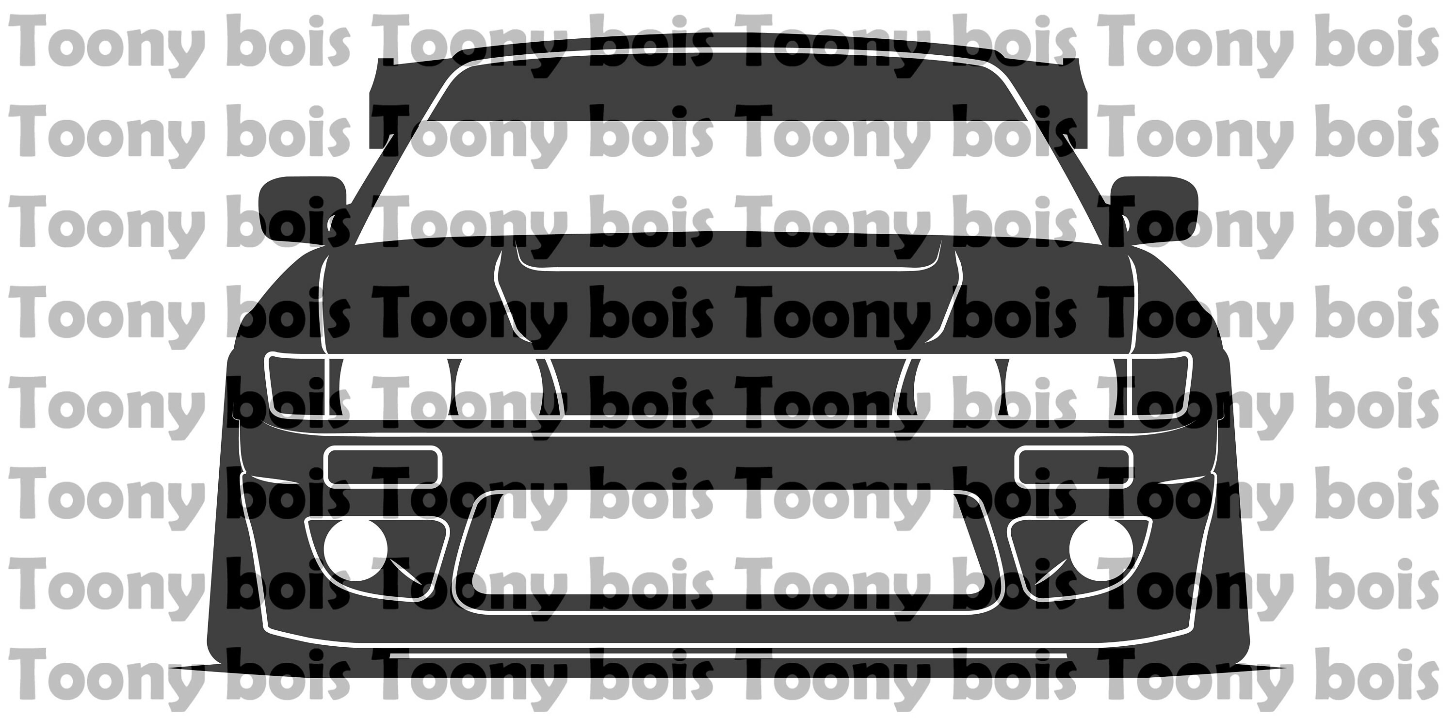 JDM S13 SVG File - Stanced Nissan Silvia 180sx Design for Vinyl Cutting ...