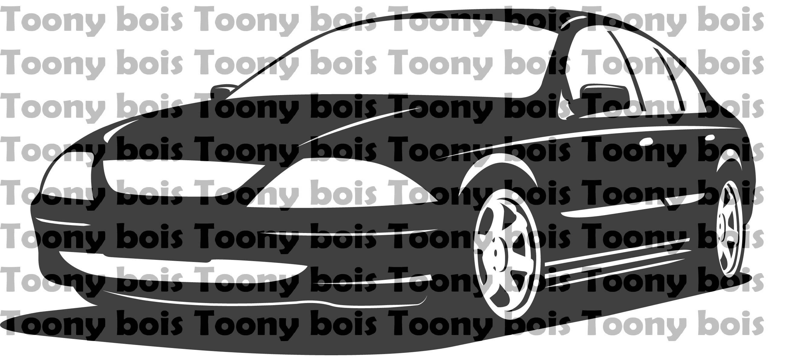 AU Falcon SVG File - Ford Falcon Au Design for Vinyl Cutting Decals ...