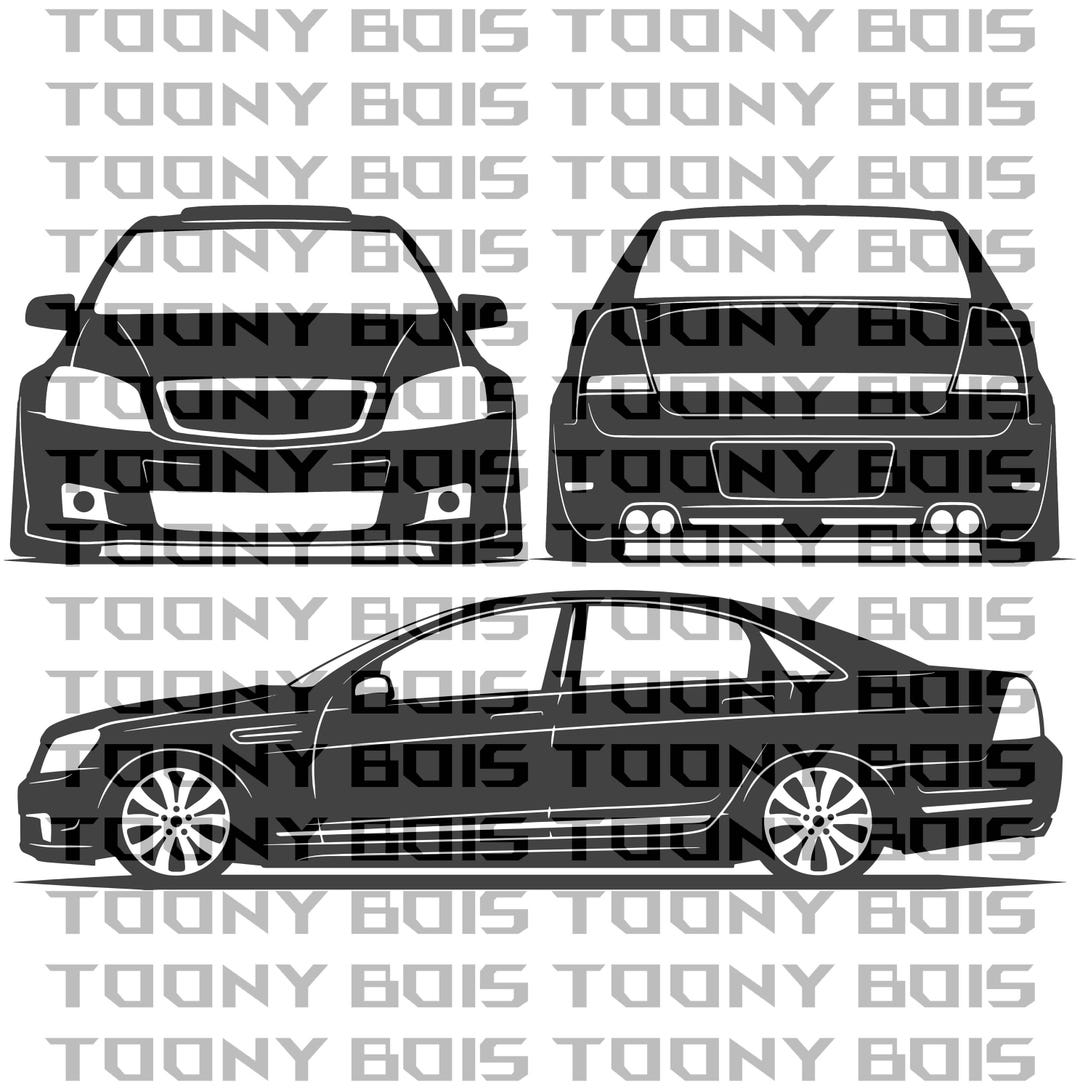 Holden SVG 3 Pack - 2014 Caprice Designs for Vinyl Cutting Decals ...