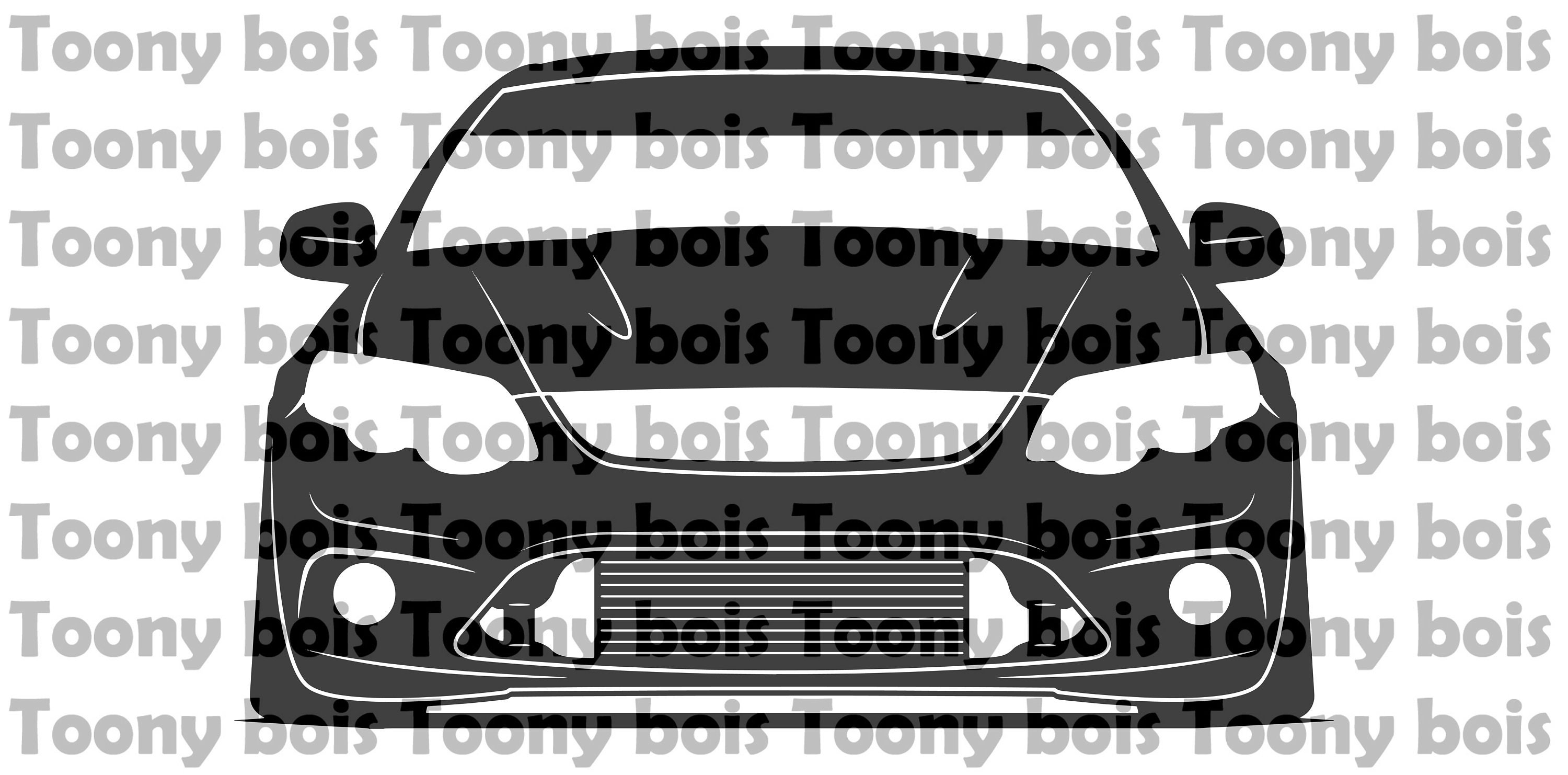 FG XR6T Falcon SVG File - Ford XR6 Turbo Design for Vinyl Cutting ...