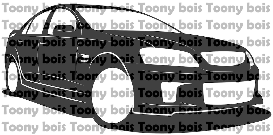 2006 VE Holden Commodore SVG for Vinyl Cutting - Stickers, Decals, T ...