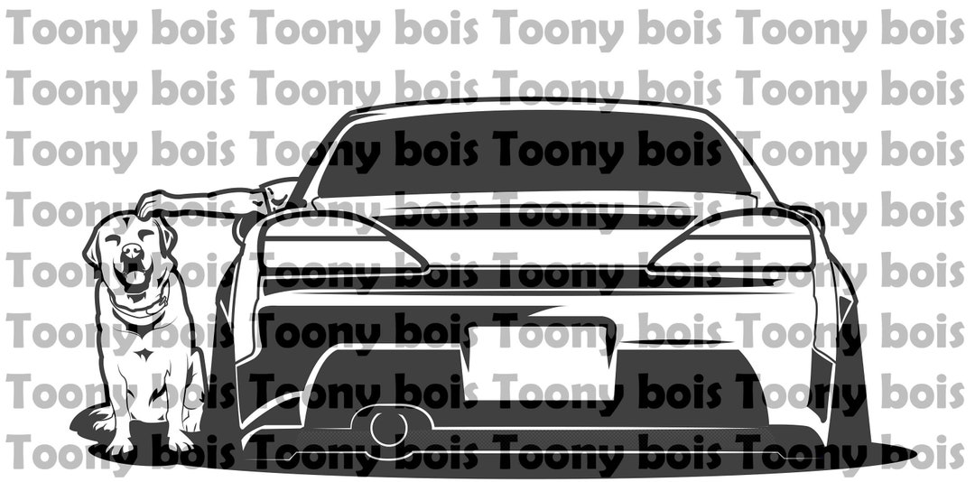 JDM 200sx SVG File Nissan Silvia S15 Design for Vinyl - Etsy