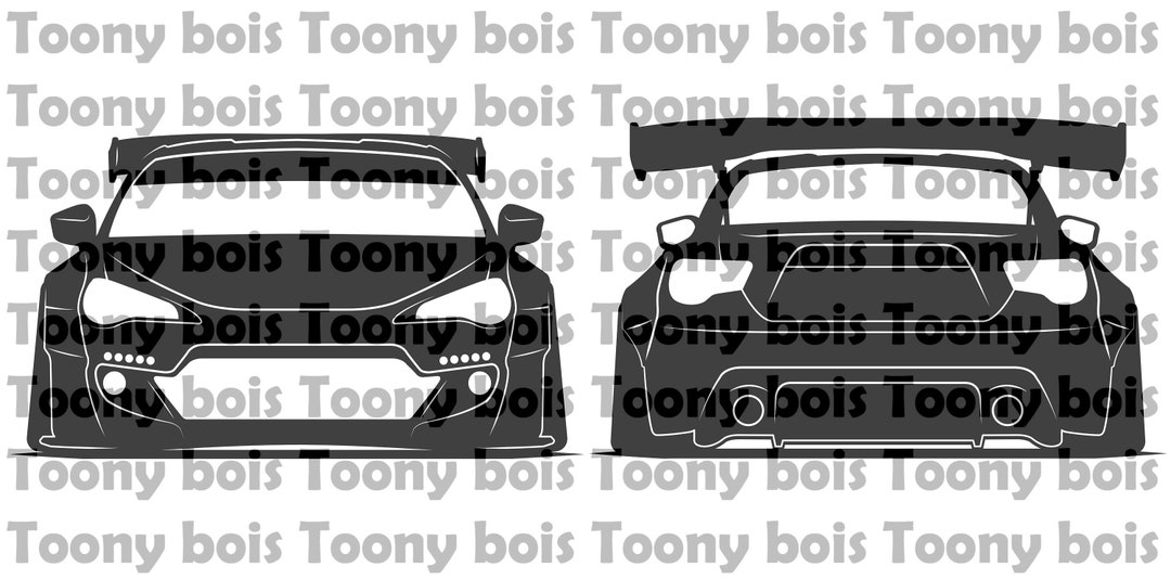 86 FRS BRZ 2 Pack Svg's - Widebody Subaru Car Design for Vinyl Cutting ...