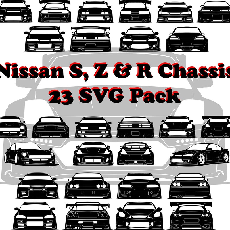 Nissan Gtr Svg - Etsy