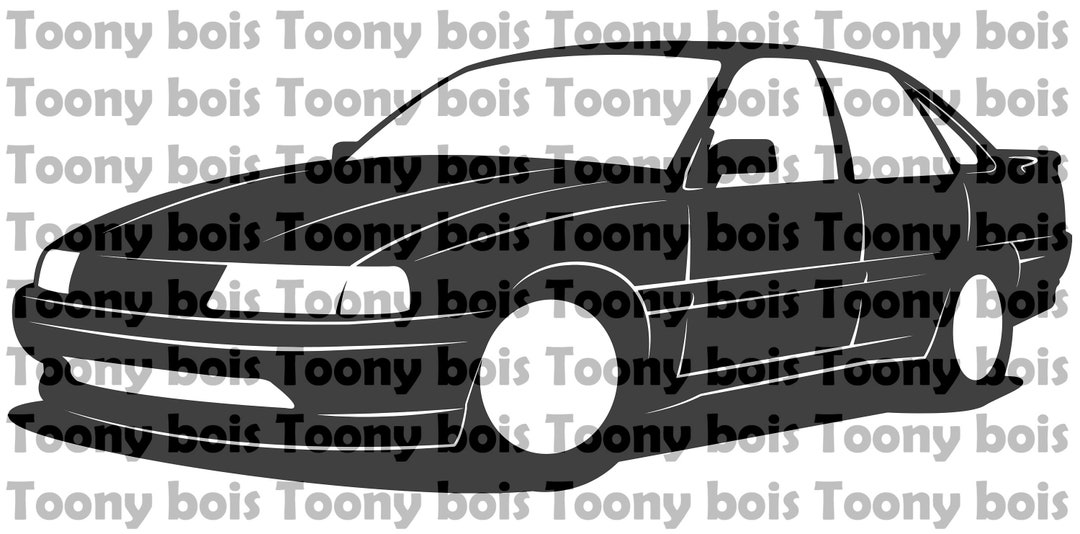 1991 VN Holden Commodore SVG for Vinyl Cutting - Stickers, Decals, T ...