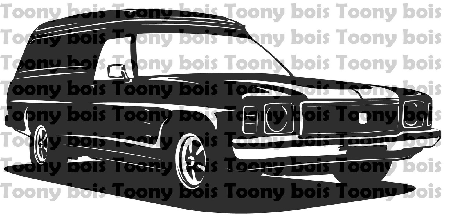 HJ Sandman SVG File - 1975 Holden HJ Sandman Design for Vinyl Cutting ...