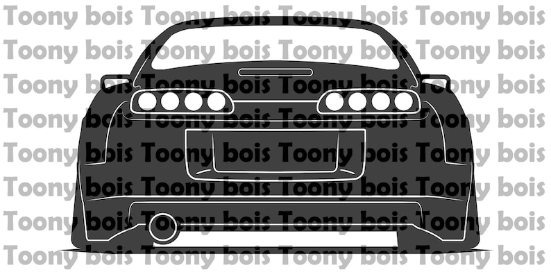 JDM SUPRA SVG File - Stanced Toyota Supra Design for Vinyl Cutting ...