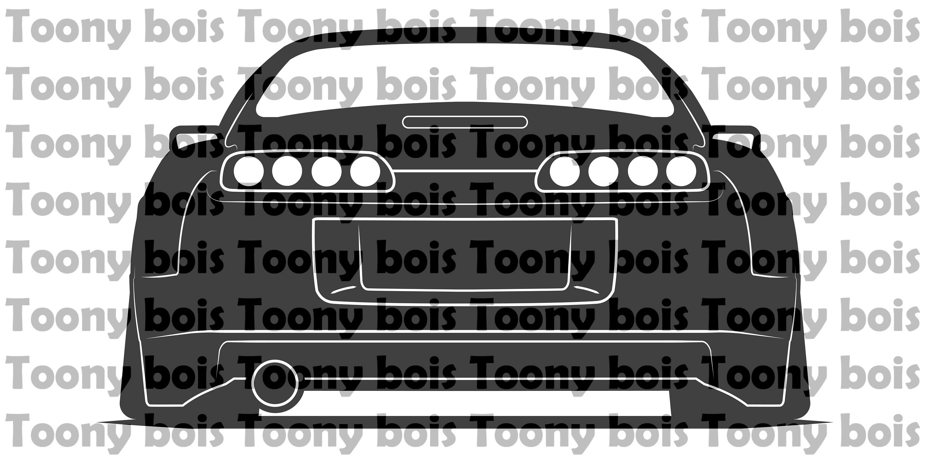 JDM SUPRA SVG File - Stanced Toyota Supra Design for Vinyl Cutting ...