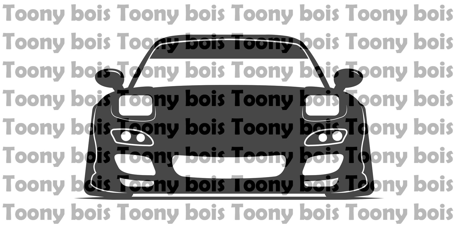 JDM FD RX7 SVG - Stanced Mazda Rx7 Race Car Design for Vinyl Cutting ...