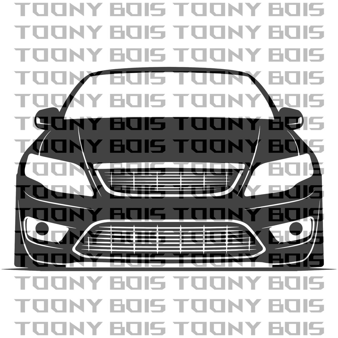 FG G6ET Falcon SVG File - Ford G6E Turbo Design for Vinyl Cutting ...
