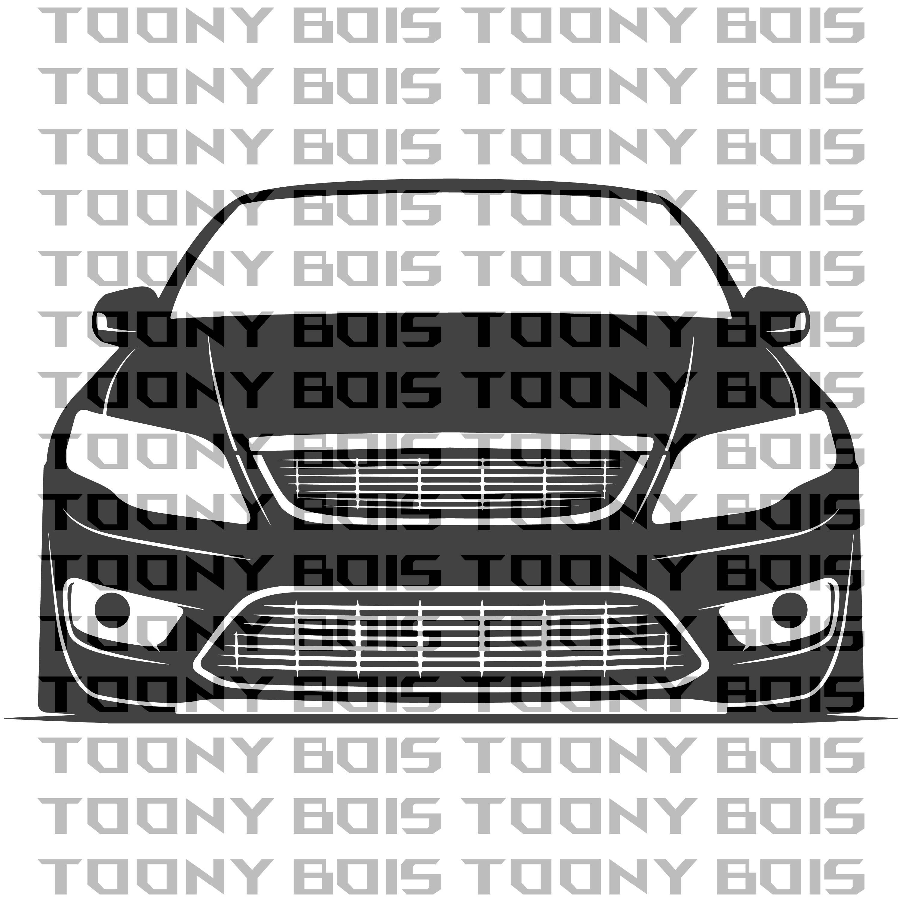 FG G6ET Falcon SVG File - Ford G6E Turbo Design for Vinyl Cutting ...