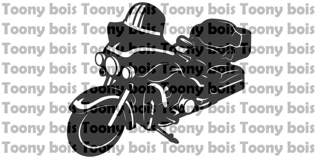 Harley Davidson 2012 Ultra SVG - Road Bike Design for Vinyl Cutting ...